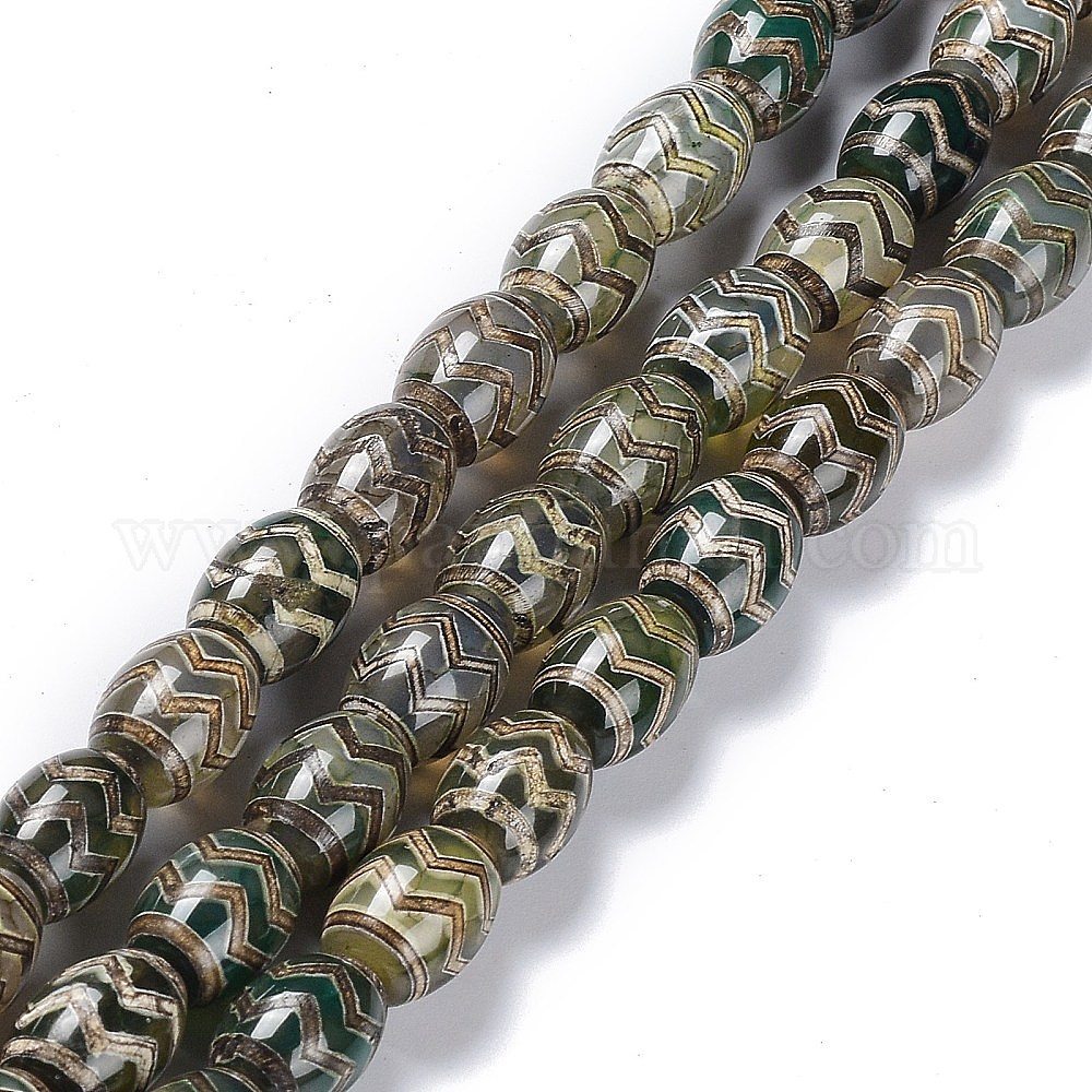 Wholesale Tibetan Style dZi Beads Strands - Pandahall.com