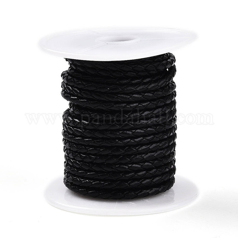 Wholesale Braided Cowhide Leather Cord - Pandahall.com