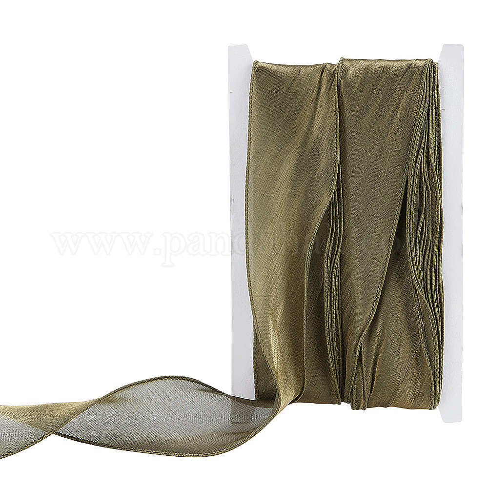 Wholesale Rainbow Color Polyester Organza Ribbon - Pandahall.com