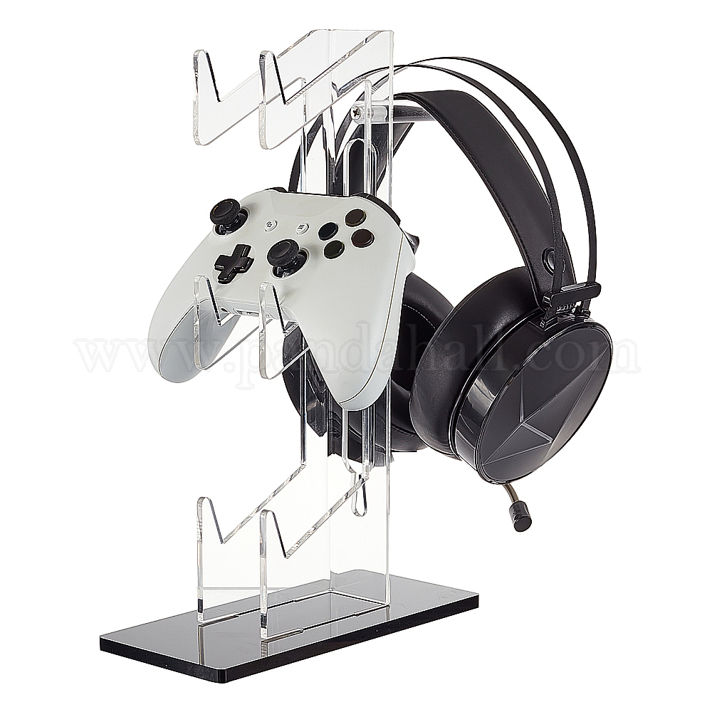 Wholesale 3-Tier Transparent Acrylic Game Controller Display Stand ...