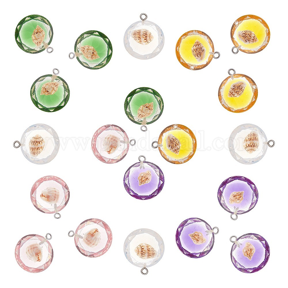 Wholesale Transparent Epoxy Resin Pendants - Pandahall.com