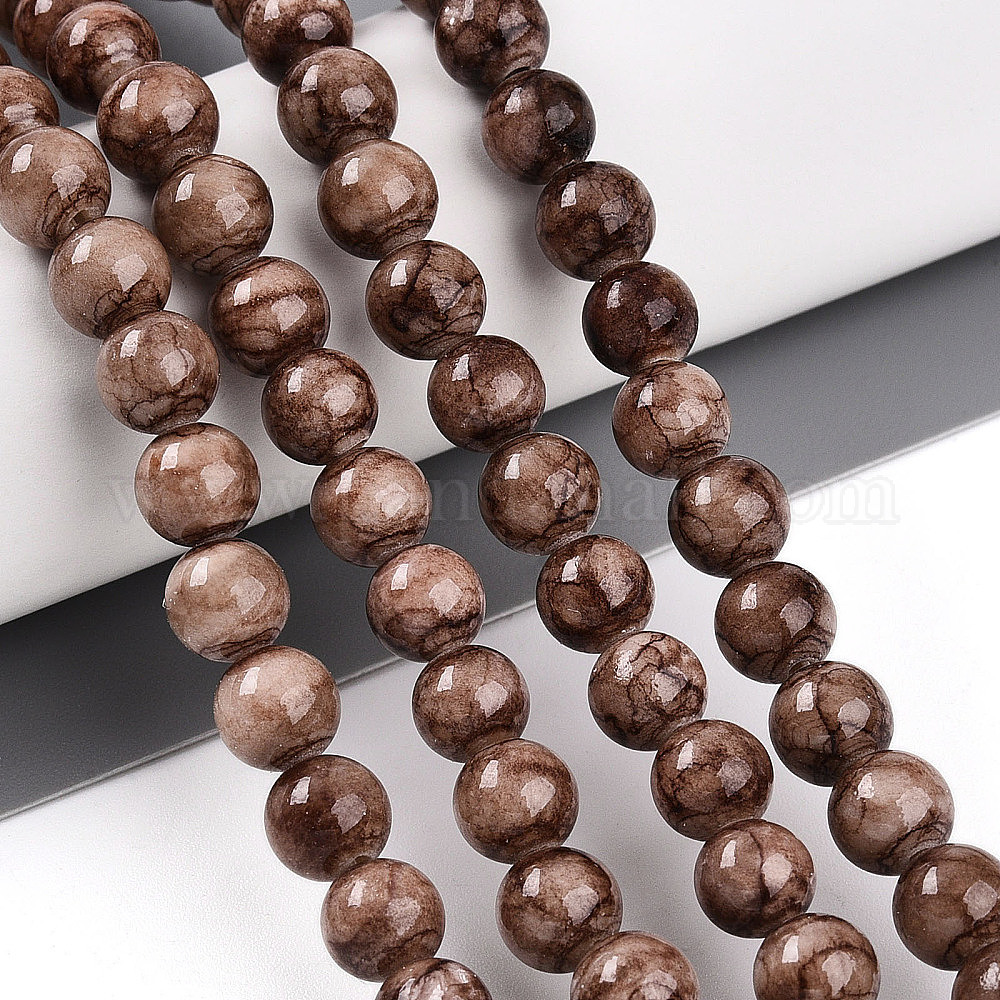 Wholesale Natural Persian Jade Beads Strands - Pandahall.com