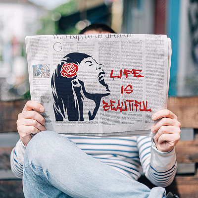 how to draw banksy panda