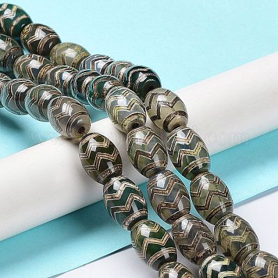 Wholesale Tibetan Style dZi Beads Strands - Pandahall.com