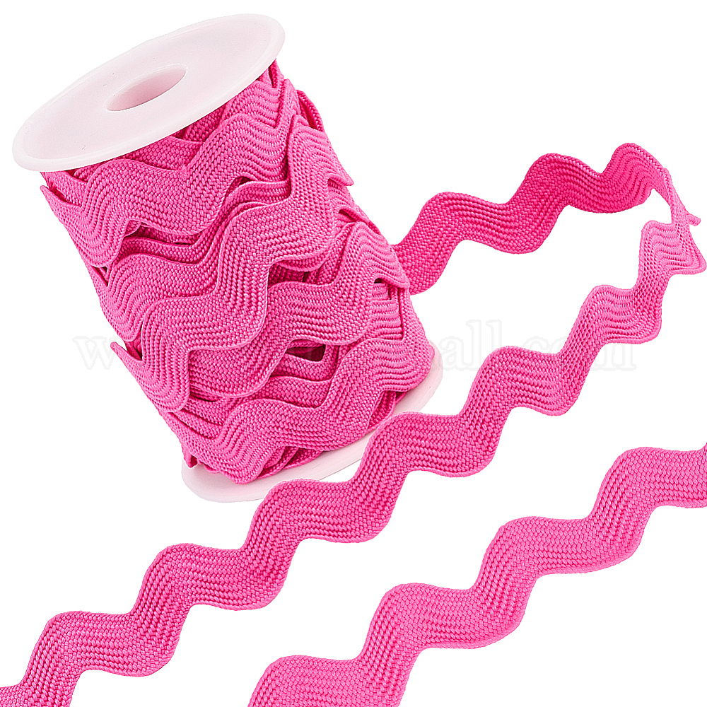 Wholesale 9.7~10 Yards Polyester Wave Lace Trim Ribbon - Pandahall.com