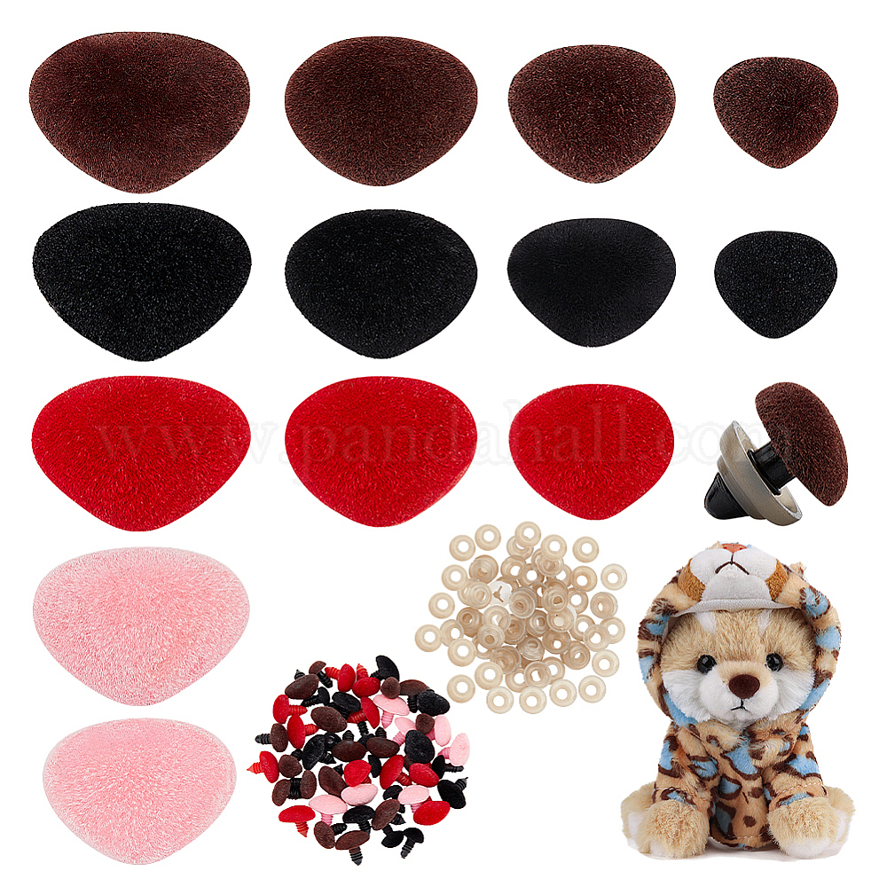 Wholesale 52Pcs Plastic Safety Noses - Pandahall.com