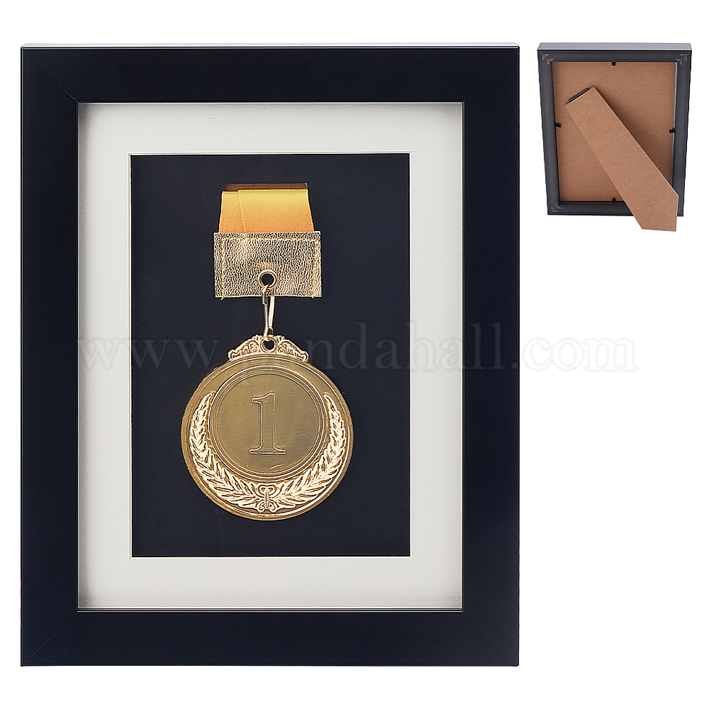 Wholesale Wooden Single Medal Display Case - Pandahall.com
