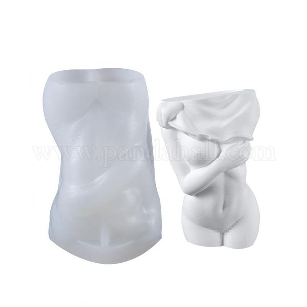 Wholesale DIY Naked Women Vase Making Silicone Bust Statue Molds ...