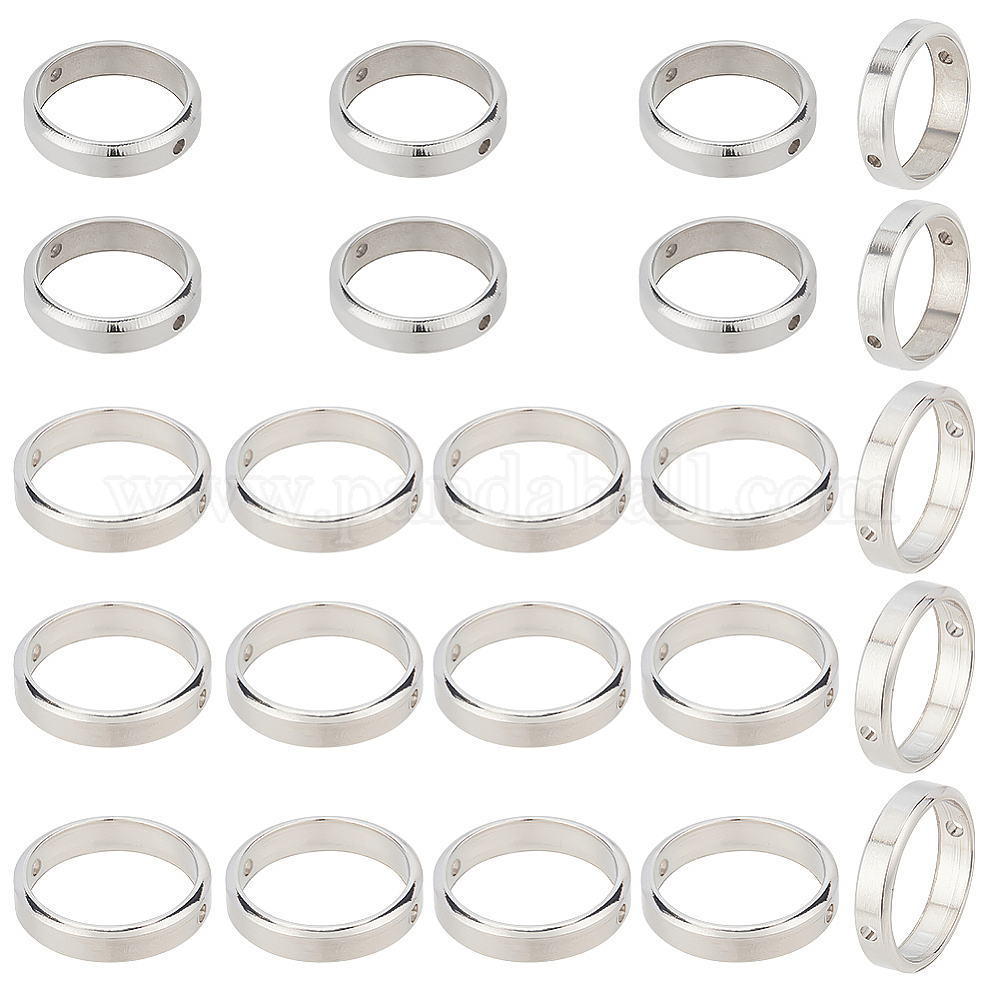 Wholesale 16pcs 2 style 304 Stainless Steel Bead Frames - Pandahall.com