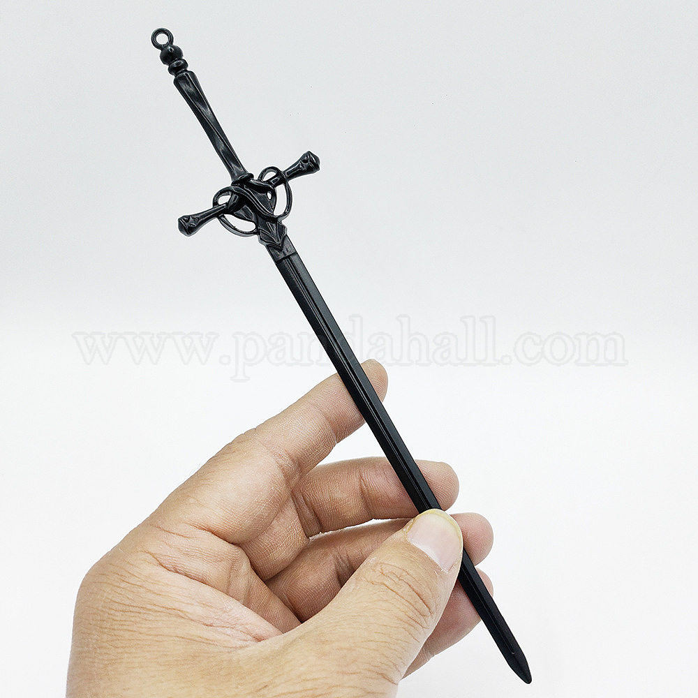 Wholesale Alloy Flow Su Sword Hairpin Ancient Costume Headwear Hairpin ...