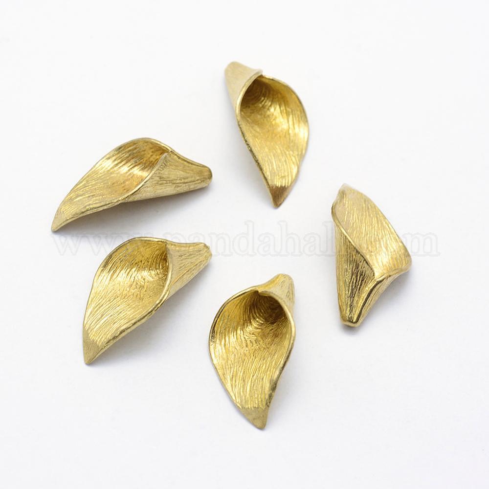 Wholesale Brass Bead Caps - Pandahall.com