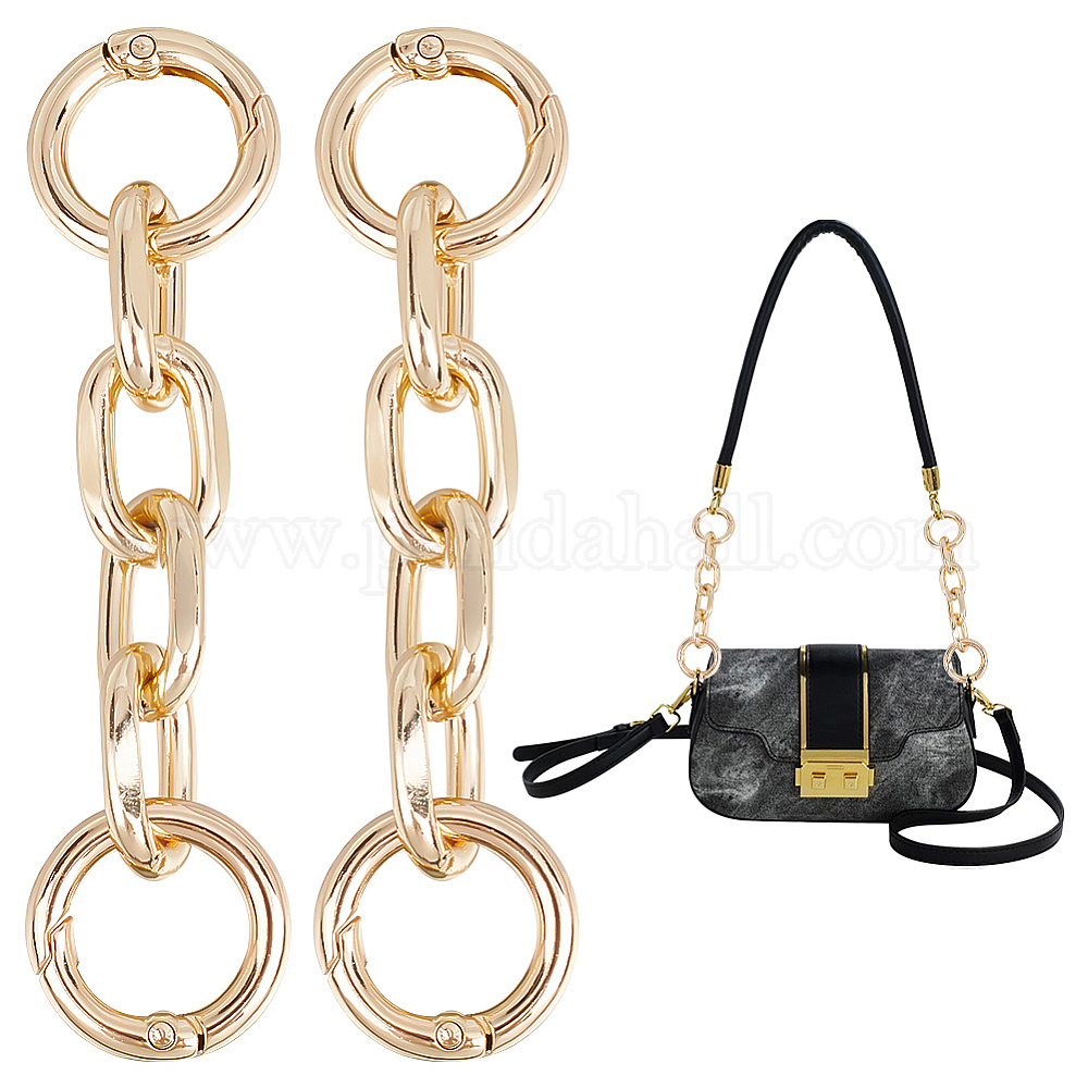 Wholesale Aluminum Cross Chain Link Bag Strap Extender - Pandahall.com