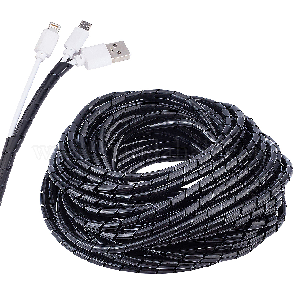 Wholesale Open Type PE Wire & Cable Arrangement Tube - Pandahall.com