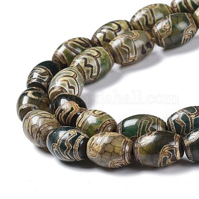 Wholesale Tibetan Style dZi Beads Strands - Pandahall.com
