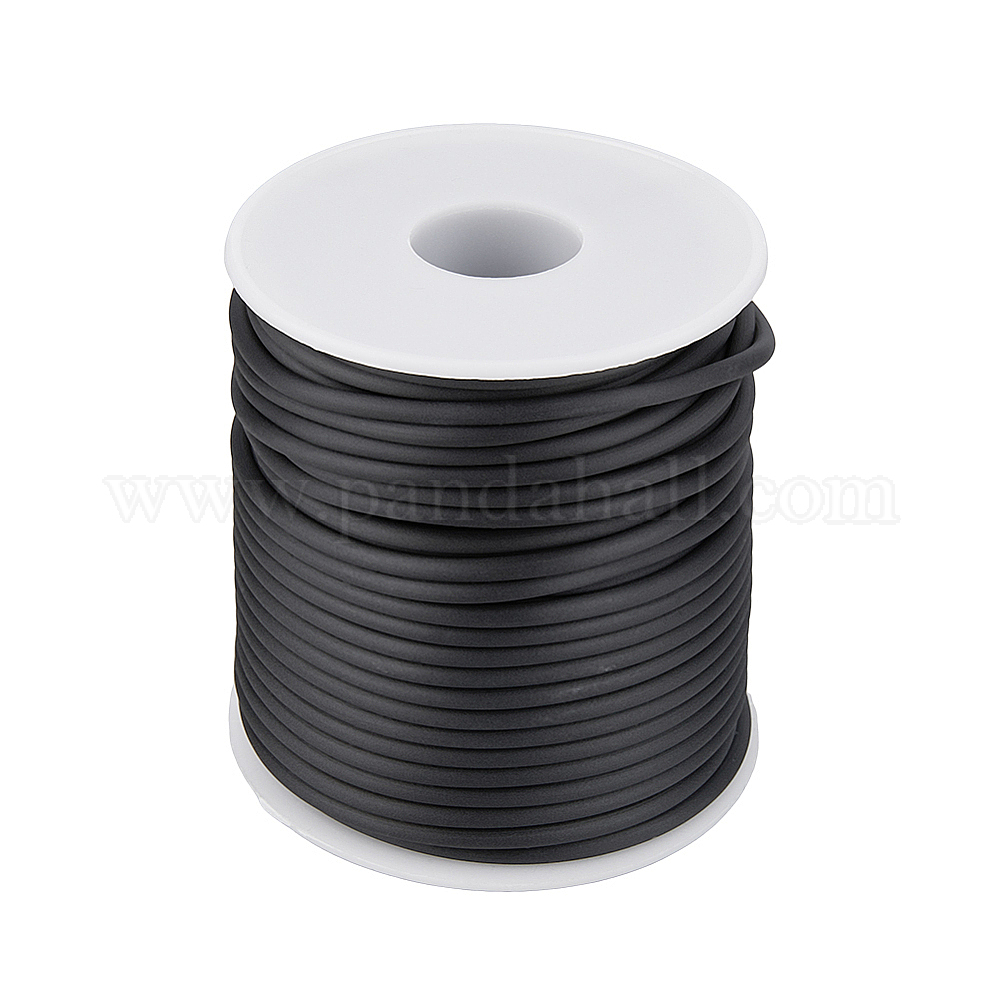 Wholesale 25M Hollow Pipe PVC Tubular Synthetic Rubber Cord - Pandahall.com
