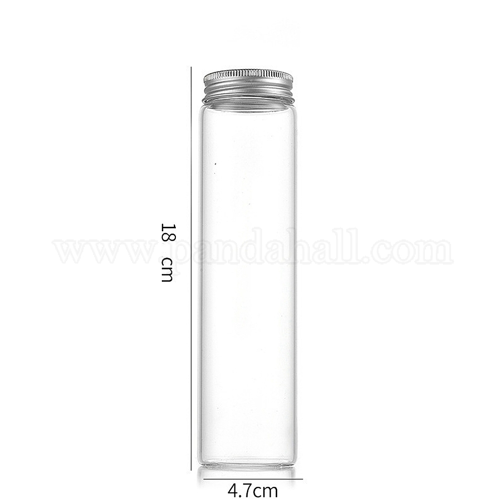 Wholesale Column Glass Screw Top Bead Storage Tubes - Pandahall.com