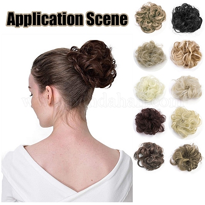 Wholesale Synthetic Hair Bun Extensions - Pandahall.com