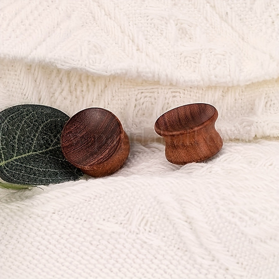 Wholesale Wooden Ear Plugs Gauges - Pandahall.com