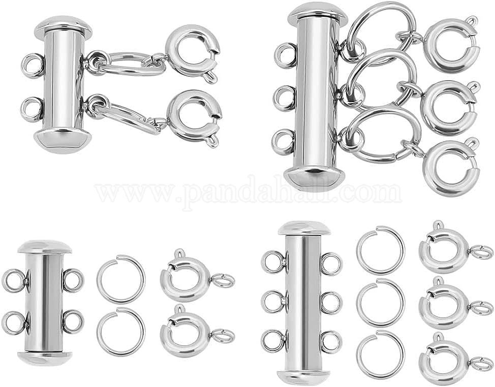 Wholesale 304 Stainless Steel Clasps Sets - Pandahall.com