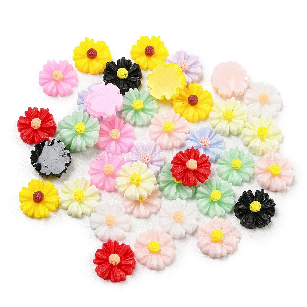 Wholesale Opaque Epoxy Resin Decoden Cabochons - Pandahall.com