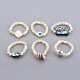 Wholesale Shell Stretch Finger Rings - Pandahall.com