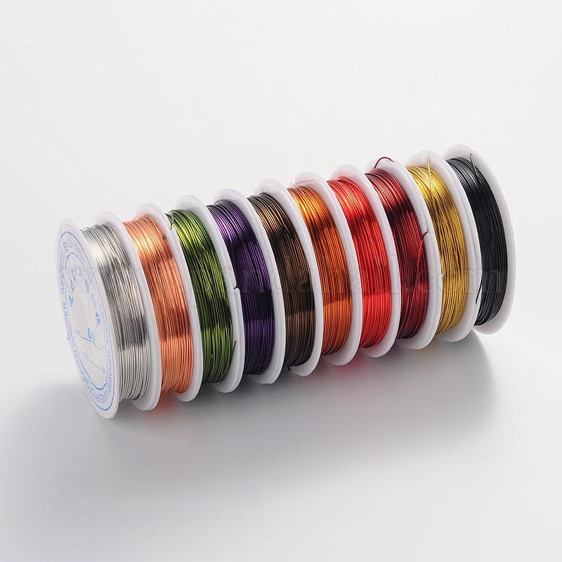 Wholesale Round Copper Jewelry Wire - Pandahall.com