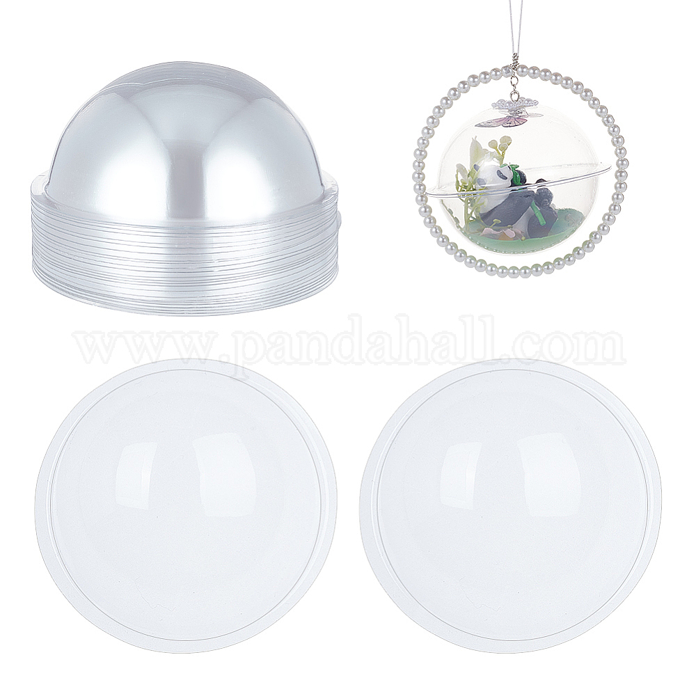 Wholesale OLYCRAFT 24Pcs Half Ball Dome 3.1 Inch Clear Plastic Domes ...