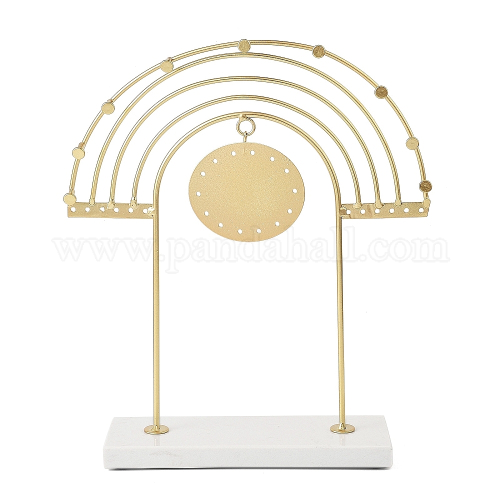 Wholesale Rainbow Iron Storage Jewelry Rack - Pandahall.com