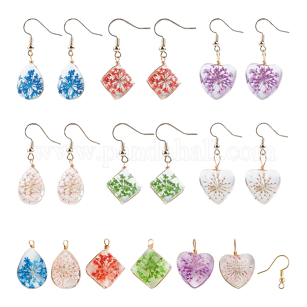 Wholesale DIY Dangle Earring Making Kits - Pandahall.com