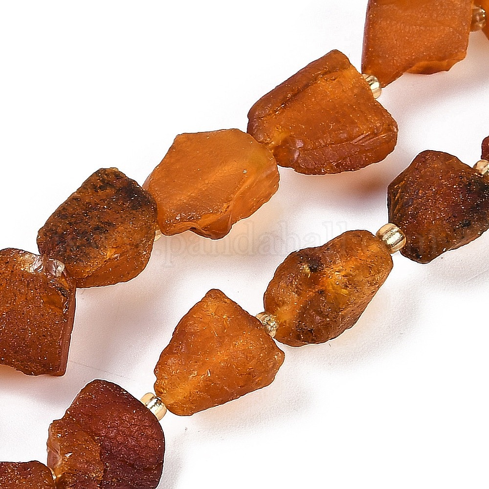 Wholesale Raw Rough Natural Amber Beads Strands - Pandahall.com