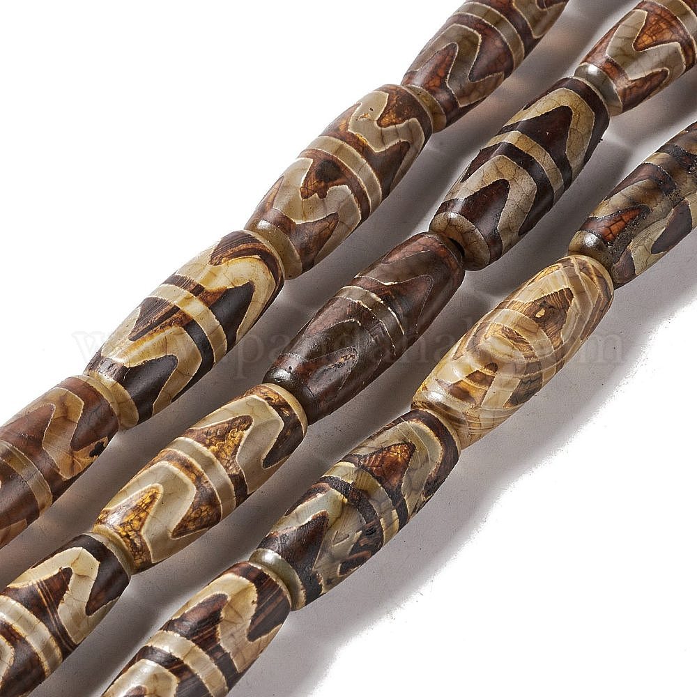 Wholesale Tibetan Style dZi Beads Strands - Pandahall.com