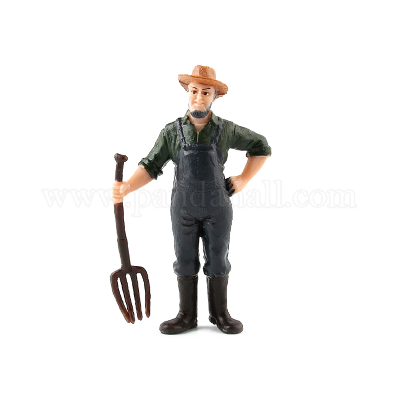 Wholesale Mini PVC Farm Hand Figures - Pandahall.com