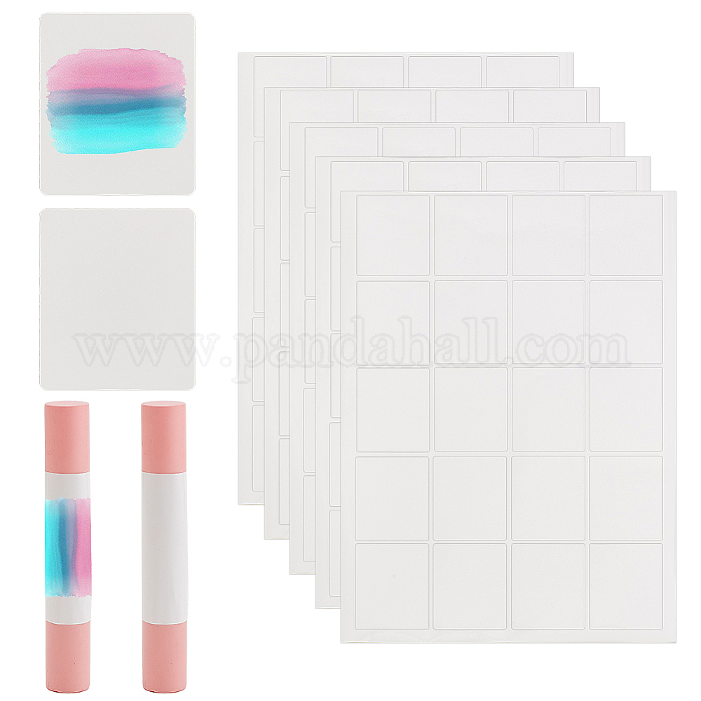 Wholesale Paper Writable Blank Stickers - Pandahall.com