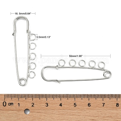 Wholesale Iron Safety Brooch Findings - Pandahall.com