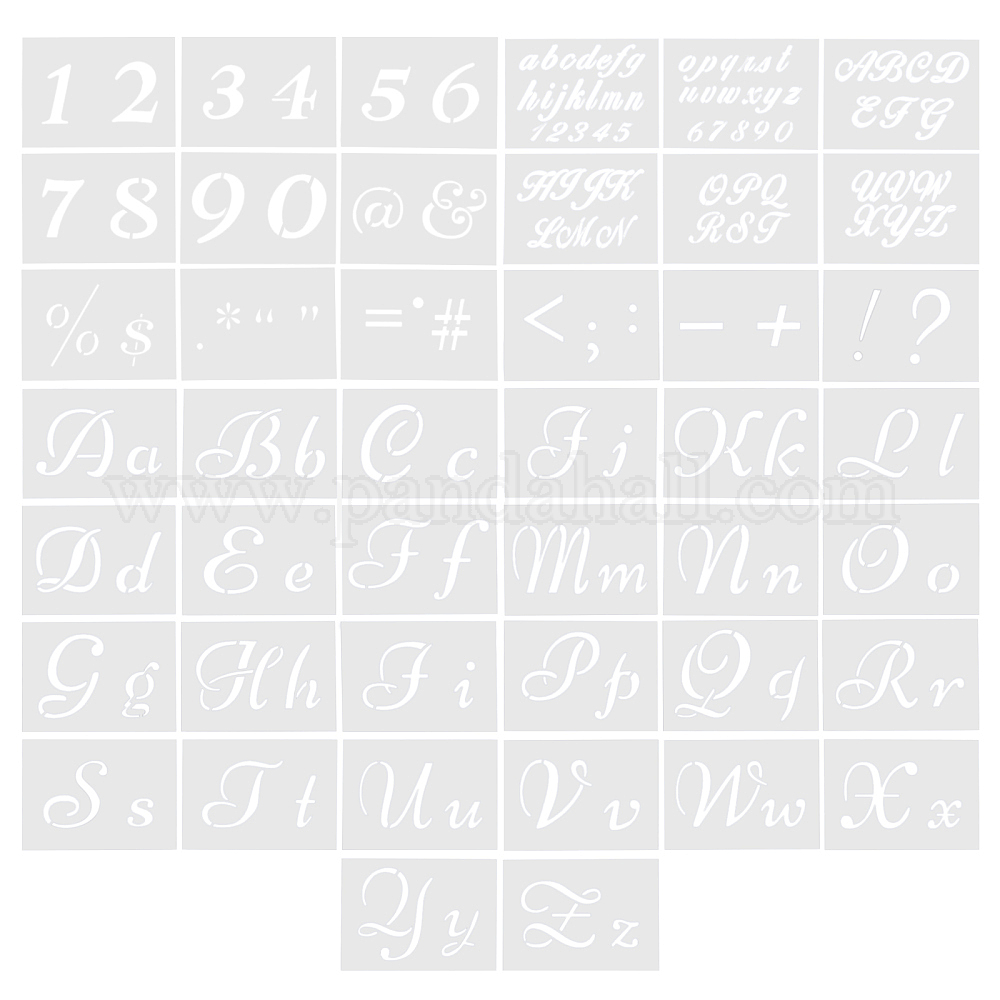 Wholesale Drawing Painting Stencils Templates Sets - Pandahall.com