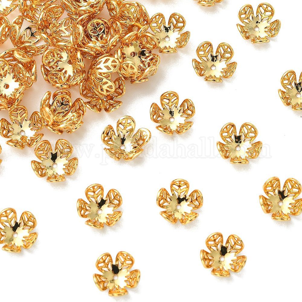 Wholesale Brass Bead Caps - Pandahall.com