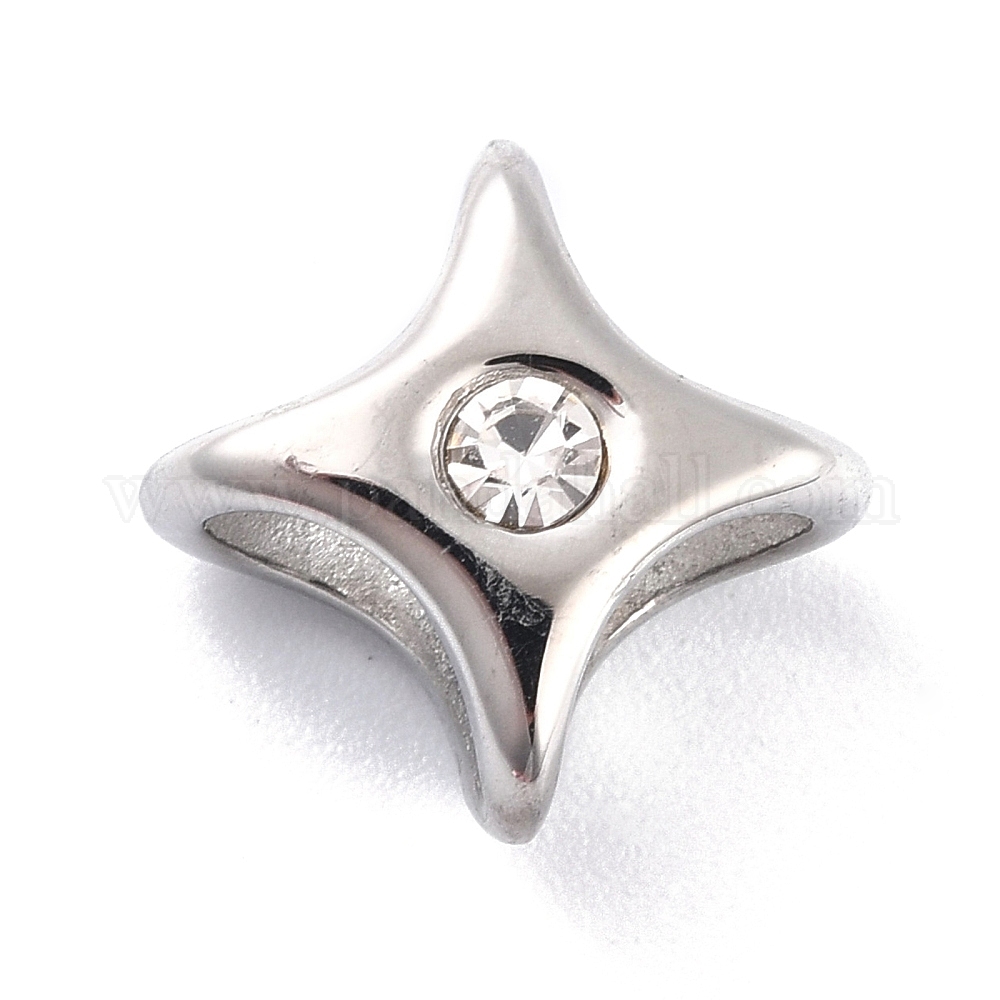 Wholesale 304 Stainless Steel Slide Charms - Pandahall.com