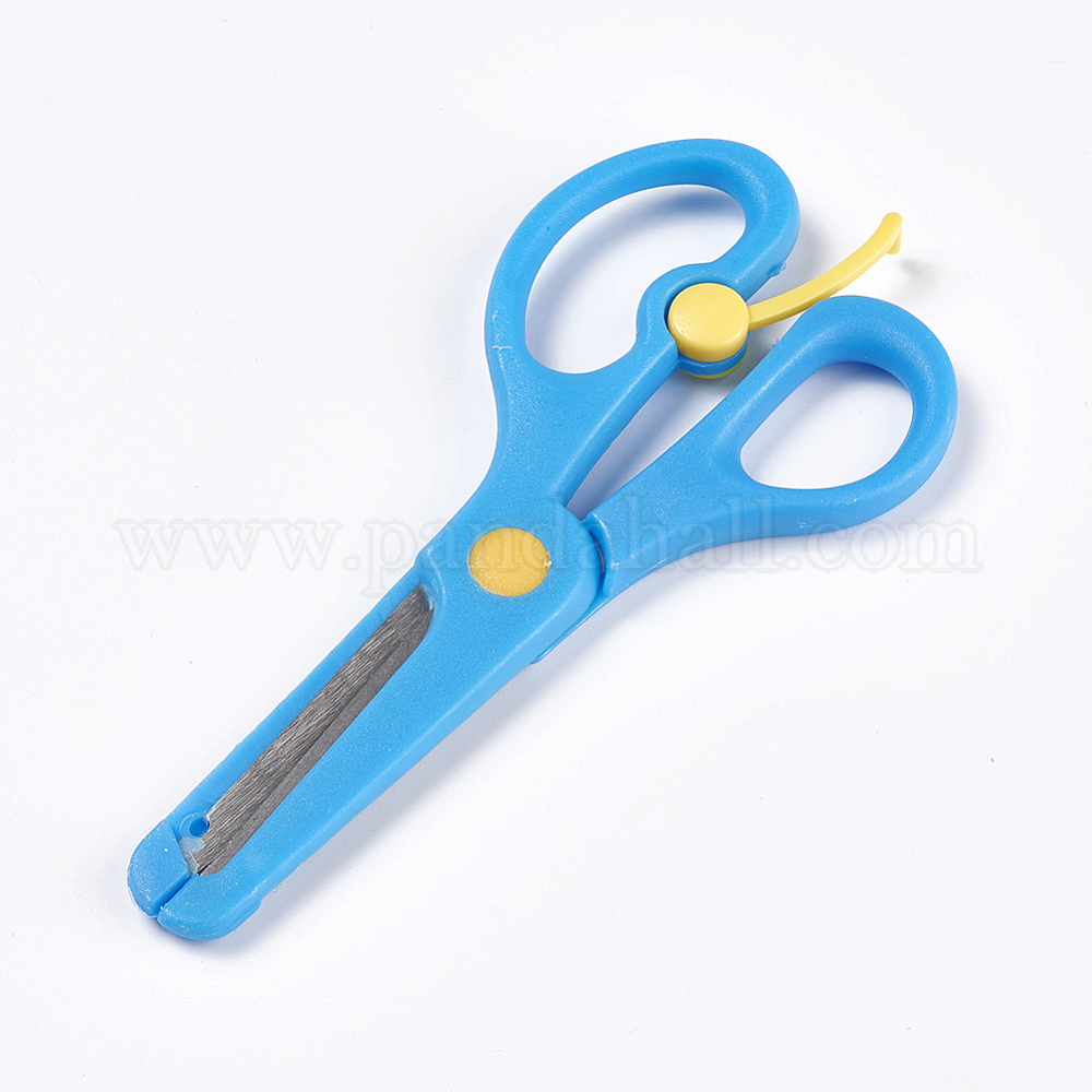 Wholesale Stainless Steel and ABS Plastic Scissors - Pandahall.com