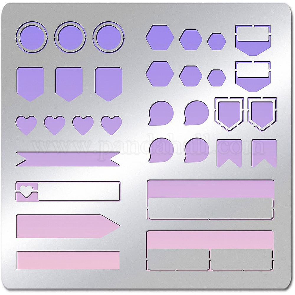 Wholesale Stainless Steel Cutting Dies Stencils - Pandahall.com