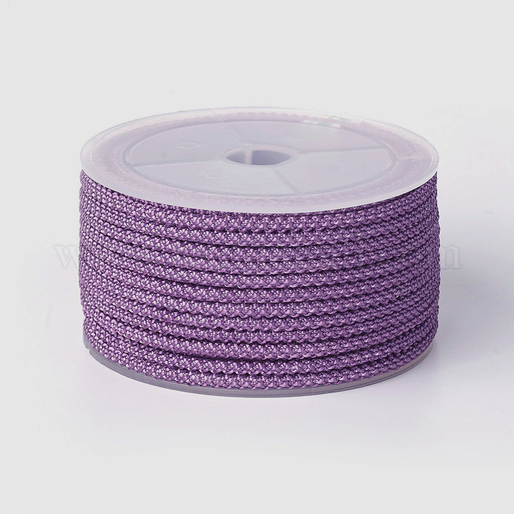 Wholesale Polyester Braided Cord - Pandahall.com