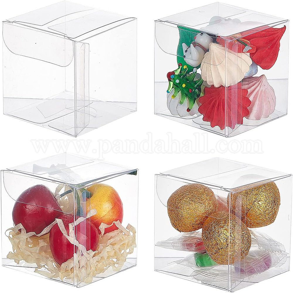 Wholesale Transparent Plastic PVC Box Gift Packaging - Pandahall.com