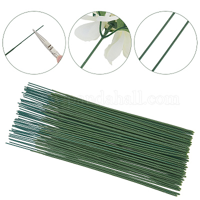 Wholesale 100Pcs Iron Stalk Flower Rod - Pandahall.com