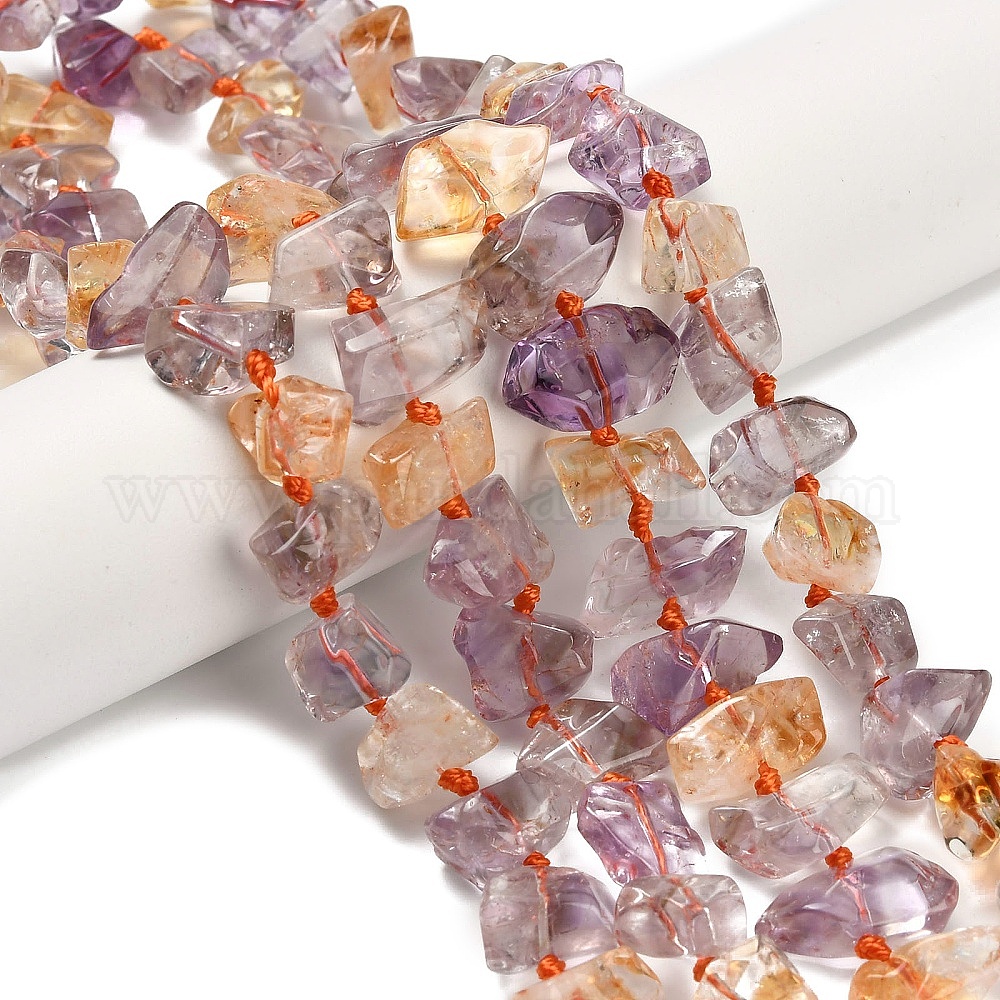 Wholesale Natural Ametrine Beads Strands - Pandahall.com