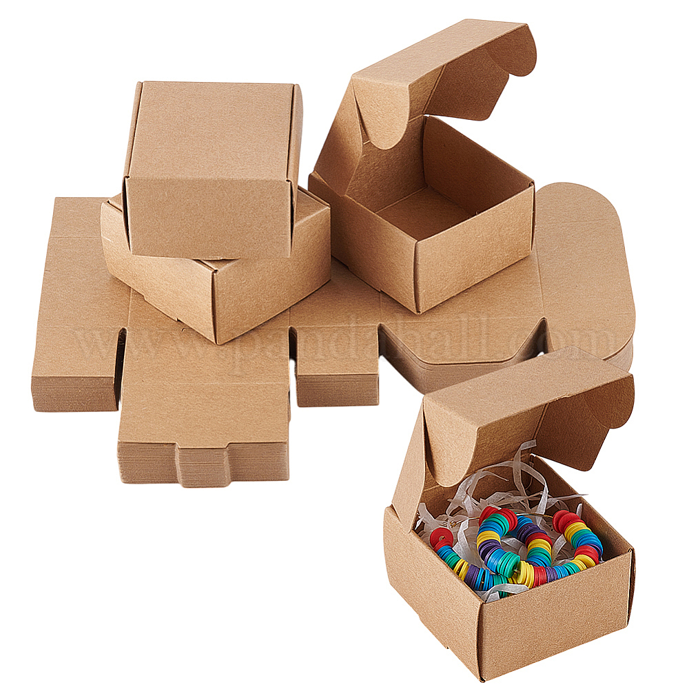 Wholesale Kraft Paper Box - Pandahall.com