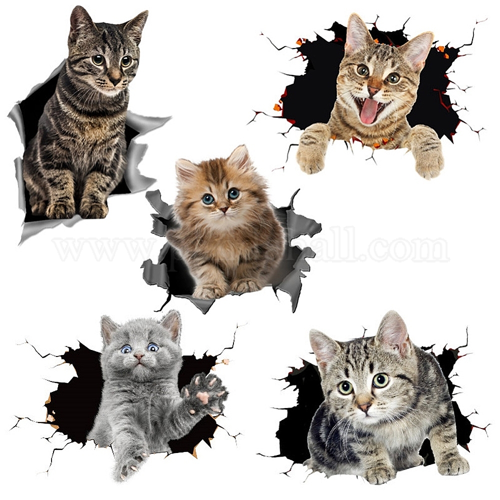 Wholesale Cat Wall Decals - Pandahall.com