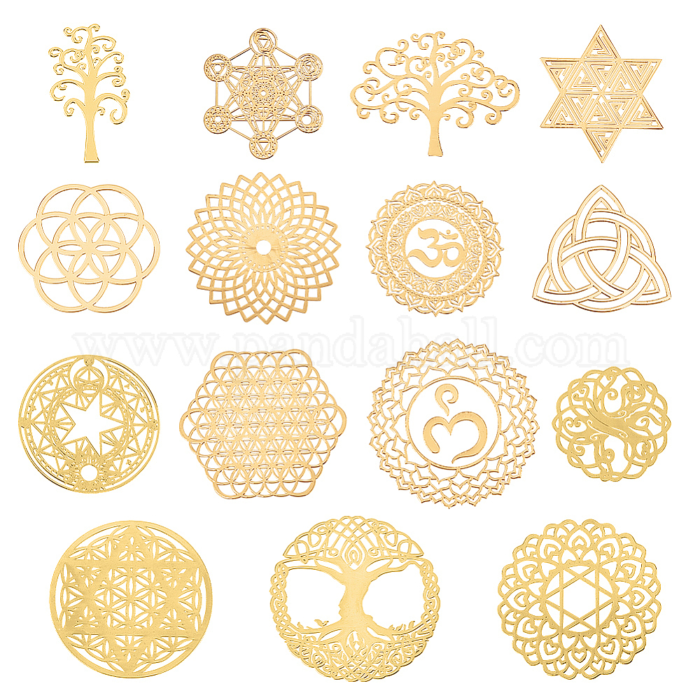Wholesale Self Adhesive Brass Stickers - Pandahall.com