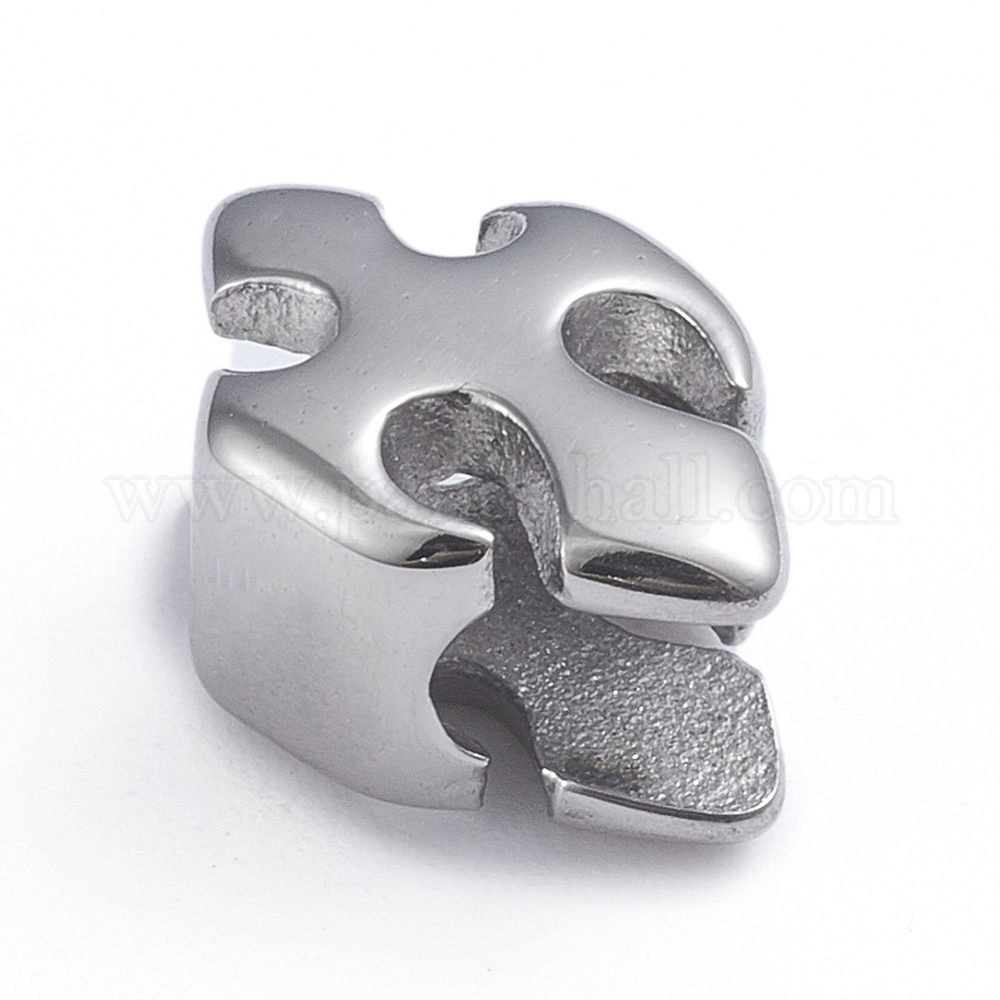 Wholesale Non-Tarnish Retro 304 Stainless Steel Slide Charms/Slider ...