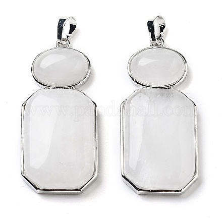 Wholesale Natural Quartz Crystal Human Body Shaped Pendants - Pandahall.com