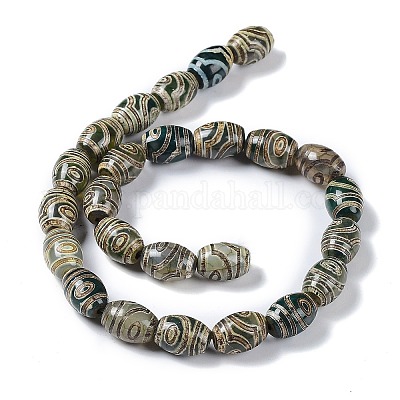 Wholesale Tibetan Style dZi Beads Strands - Pandahall.com