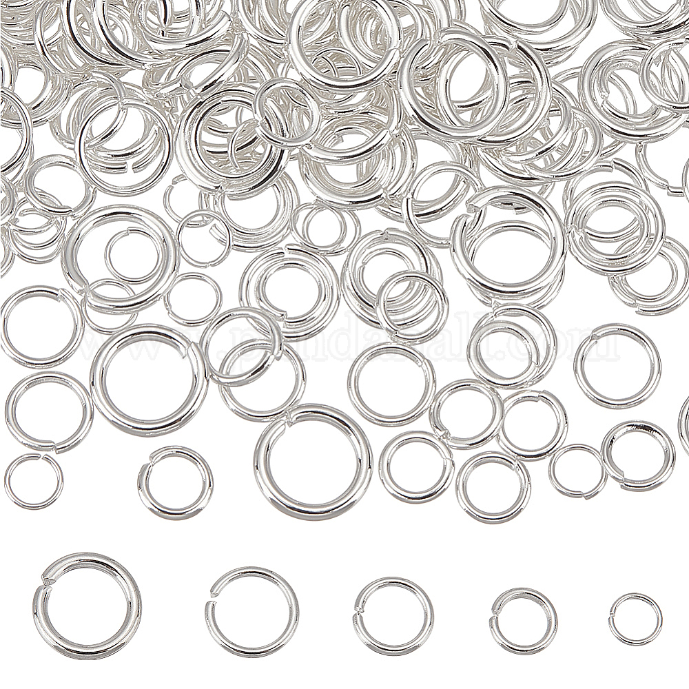 Wholesale 200Pcs 5 Styles 304 Stainless Steel Jump Rings - Pandahall.com